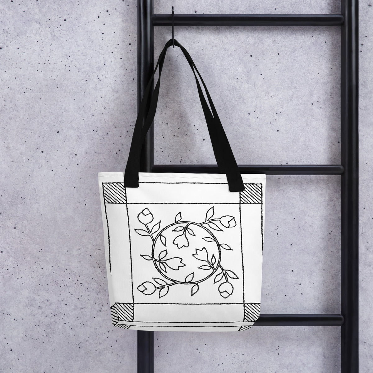 Dunton "Old Quilts" logo totebag – The Slow Sewing Shop